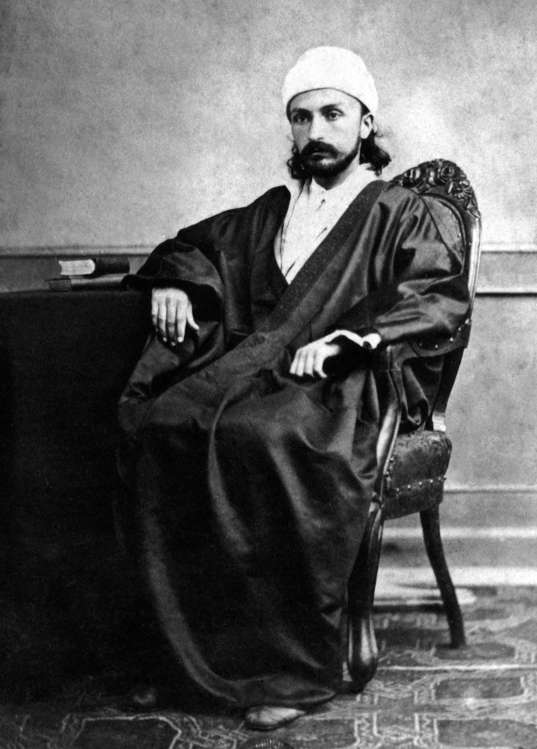 A Tablet of Abdu’l-Baha Regarding the Photograph Taken of Him as a ...